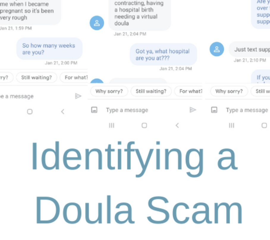 The gutwrenching time I fell for a doula scam – Abby the Sociologist Doula